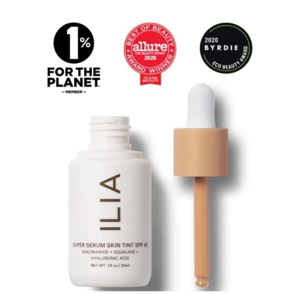 ILIA | Makeup | Ilia Super Serum Skin Tint Spf 4 Used Only A Couple Times Full Bottle | Poshmark
